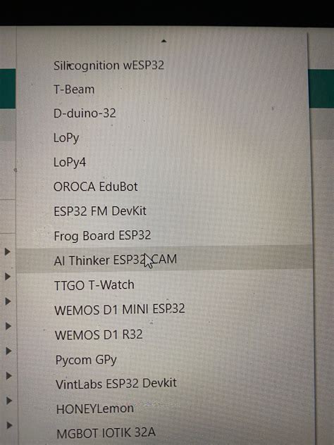 Esp32 Cam Failed To Upload Data From Arduino Ide 3rd Party Boards