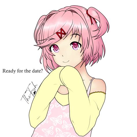 Natsuki Ready For The Date Ddlc