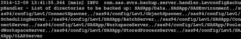 Sas Backup And Recovery Tool Sas Users