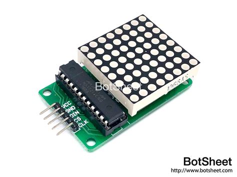 8x8 Led矩陣 Max7219 Botsheet