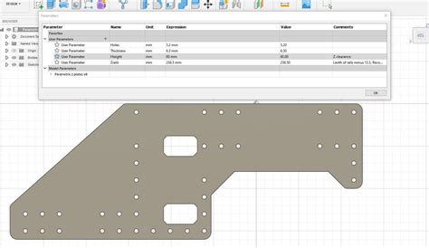 Parametric Z Plate R Milleniummachines