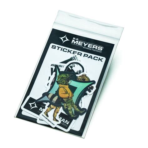 Assorted Sticker Pack Be Meyers And Co Inc