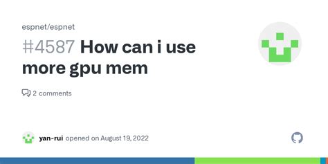 how can i use more gpu mem · issue 4587 · espnet espnet · github