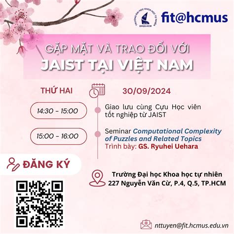 Đăng hcmus fit các chương trình đào tạo sau đại học