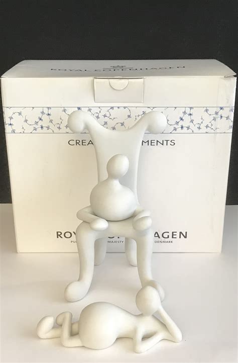 Royal Copenhagen Tronstol Og Noder Fi2601 Genbrugsauktion