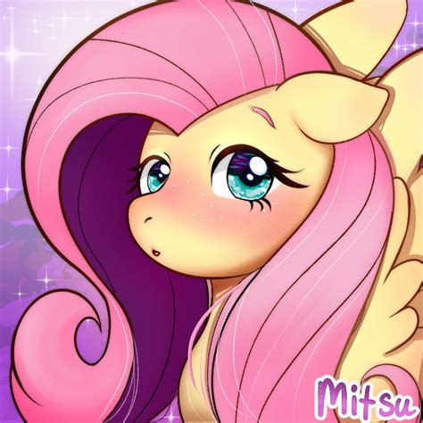 Fluttershy By Mitsukashiart On Deviantart