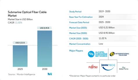 시장보고서 세계의 해저 광섬유 케이블 시장 점유율 분석 산업 동향 및 통계 성장 예측2025 2030년