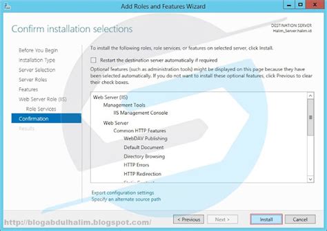 Konfigurasi IIS Internet Information Service Di Windows Server 2012 Blog Abdul Halim
