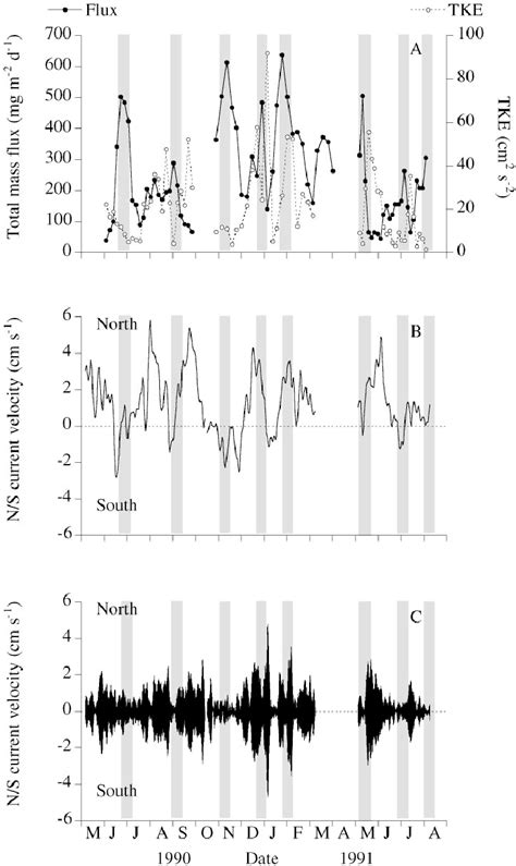 Temporal Variability Of Downward Particle Uxes And Hydrodynamic Download Scientific Diagram