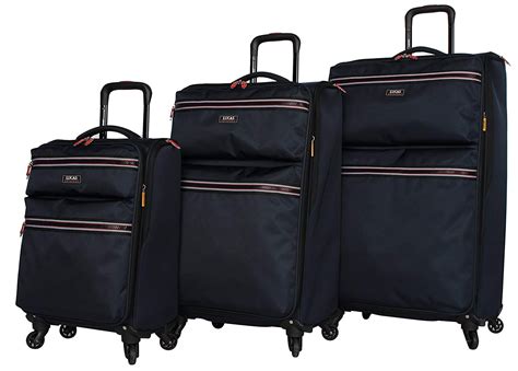 Lucas Luggage Ultra Lightweight 3 Piece Expandable Suitcase Set With