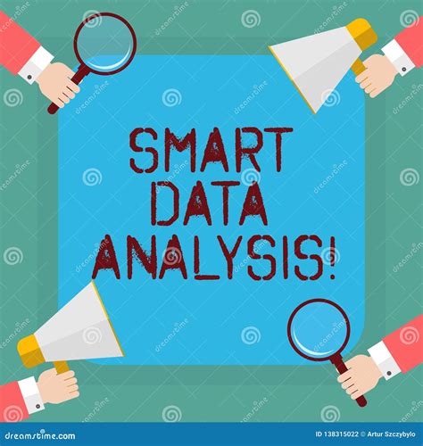Conceptual Hand Writing Showing Smart Data Analysis Business Photo Showcasing Collecting And