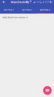 How I Can Make Action Bar Fixed In Android Studio Tabbed Activity Stack Overflow
