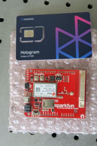 Sparkfun Lte Cat M1 Nb Iot Arduino Cellular Shield Sara R4 Hologram Sim Card Ebay