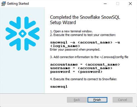 Install SnowSQL On Windows SNOWDBA