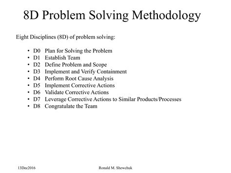 Solving Manufacturing Problems Pptx