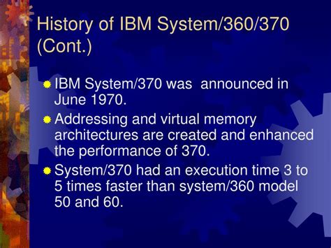 ppt the ibm 360 370 architecture powerpoint presentation free