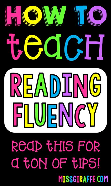 Tips For Building Reading Fluency Artofit