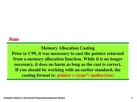 Ppt 10 4 Memory Allocation Functions Powerpoint Presentation Free Download Id 1754002