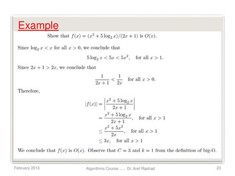 Algorithm Course Dr Aref Rashad Ppt Download