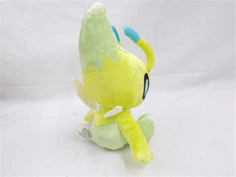 Like New Pokemon 20th Anniversary Celebi Plush Toy Starboard Games