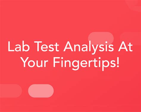Lab Test Analyzer Is Now Live Selfhack