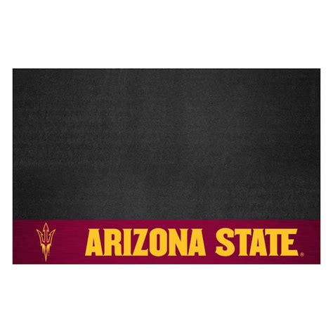 Fanmats Arizona State Sun Devils Ncaa Grill Mat Black Vinyl Rectangular
