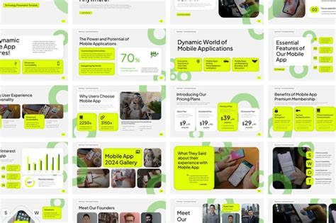 Mobile App Presentation Powerpoint Incl Mobile And Application Envato