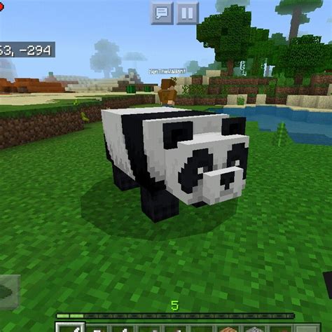 Pandas Playing Minecraft Pe Bedrock 1 8 Or Higher We Found Pandas