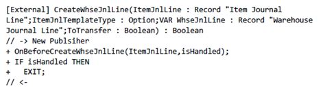 Eventrequest Codeunit 7302 Wms Management” External Createwhsejnlline · Issue 3865