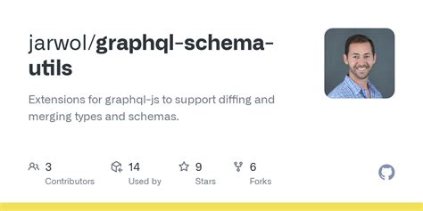 Github Jarwolgraphql Schema Utils Extensions For Graphql Js To Support Diffing And Merging