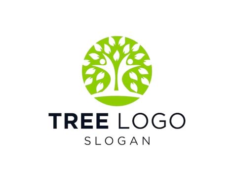 Premium Vector Tree Logo Design Created Using The Corel Draw 2018