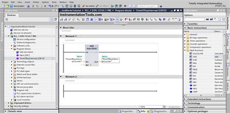 Tia Portal Ob10 Time Of Day Interrupt Organization Block