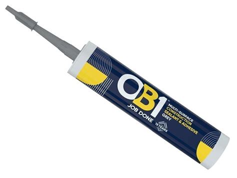 Ob1 Hybrid Sealant Adhesive Grey 290ml Bearingboys