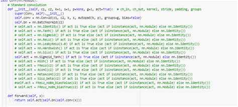 how to custom activation function · issue 10509 · ultralytics yolov5