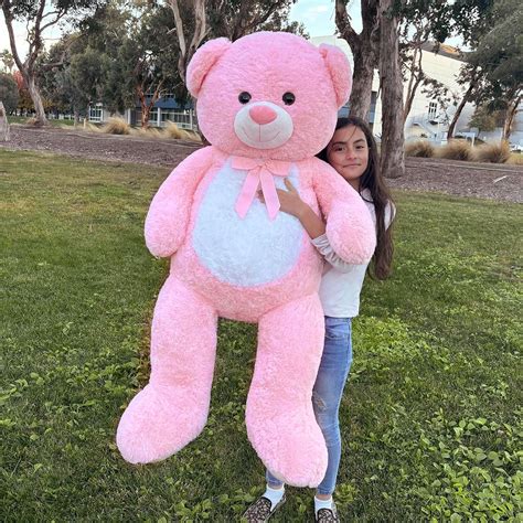 Morismos Giant Teddy Bear Stuffed Animal 4 Feet518in