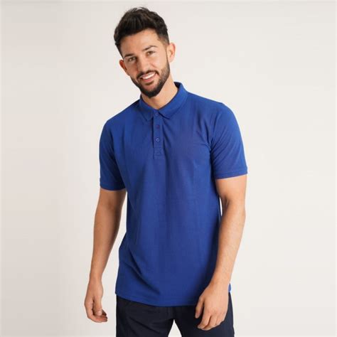 Mens Polo Shirt In Royal Blue