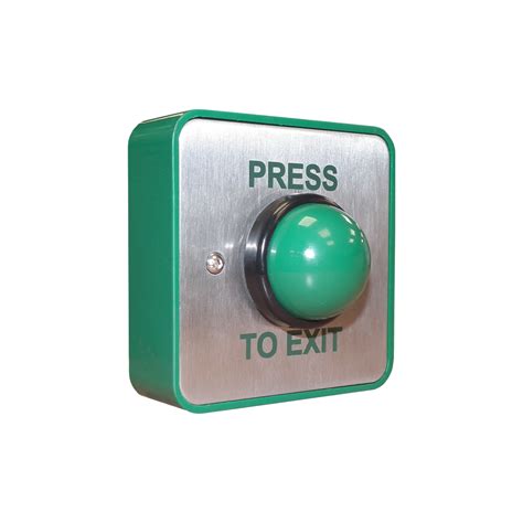 Standard Stainless Steel Push To Exit Button