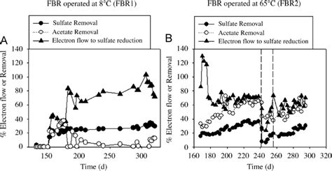 Ariation Of Sulfate Removal Acetate Removal And Electron Flow With Download Scientific Diagram