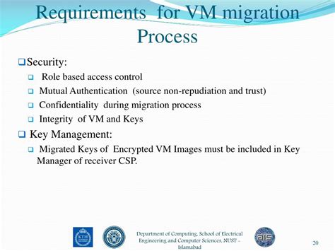 Ppt Secure Migration Of Vm In Cloud Federation Using Enhanced Key