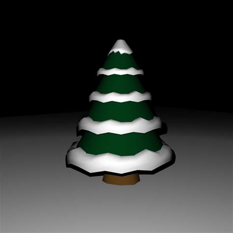 Tree Lowpoly Modell D Modell Max Obj Fbx Free D