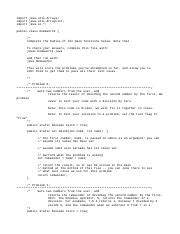 Java Programming Homework Division Modulus And Grid Course Hero