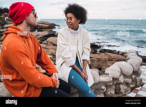 Two Friends Having Fun Together Stock Photo Alamy