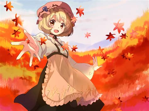 Aki Minoriko Minoriko Aki Touhou Wallpaper By Ume Plumblossom