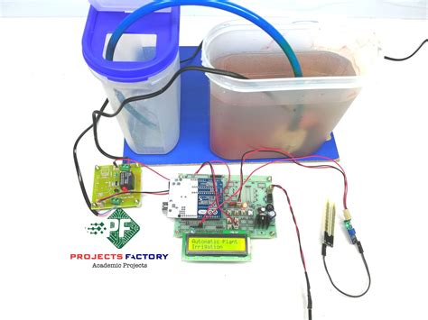 Automatic Plant Irrigation System Electrical Electronics Projects Academic Projects