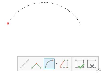 Draw Arc Line Offset Problem Esri Community