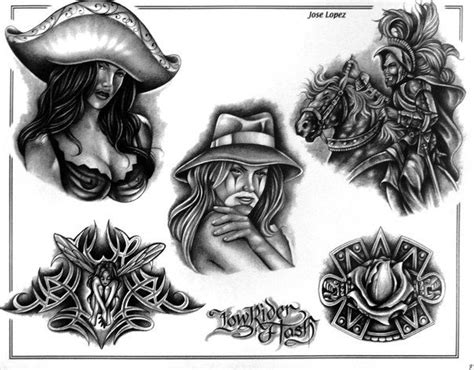 Low Rider Logo Tattoos