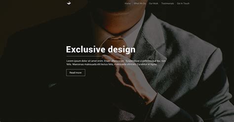 Free Responsive Bootstrap Template On Behance