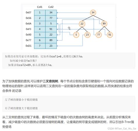数据库索引底层原理及概念简介 sapserver数据库索引原理 csdn博客