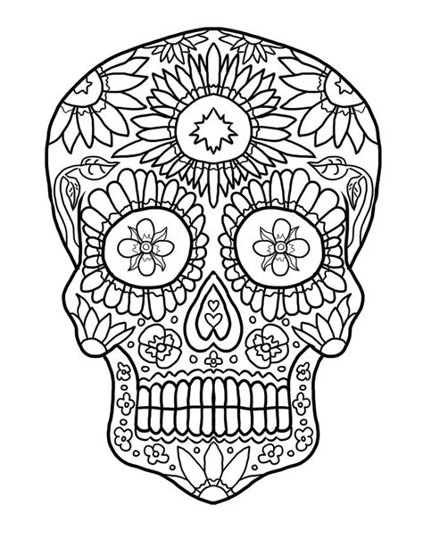 Colección De 20 Plantillas De Catrinas Para Colorear Listas Para