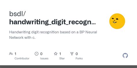 Github Bsdl Handwriting Digit Recognition Handwriting Digit